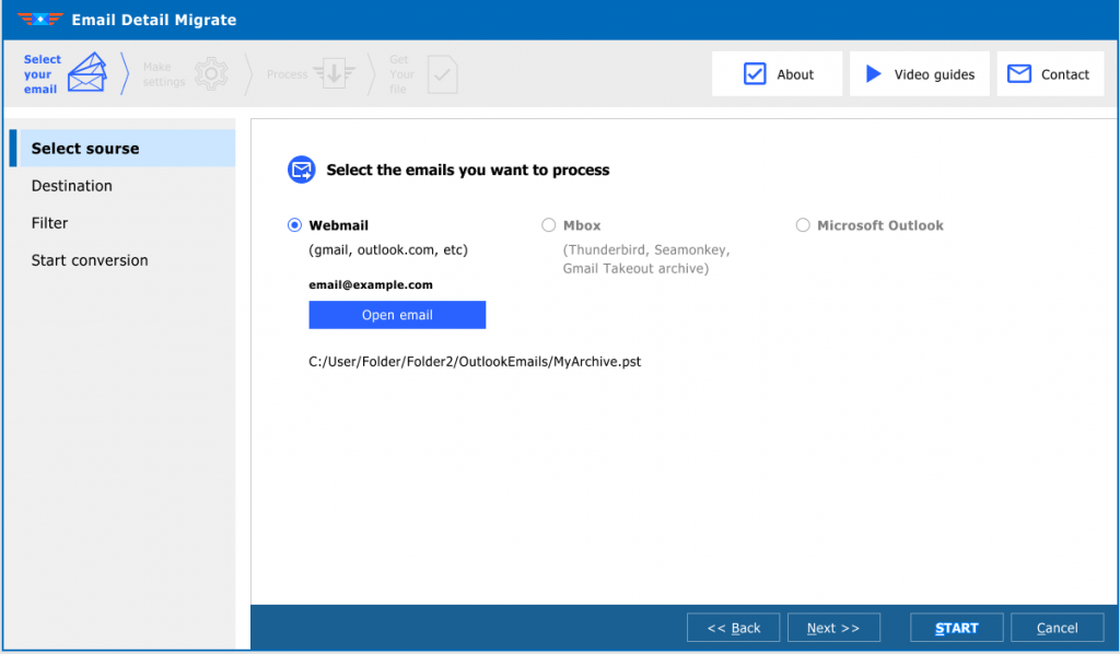 Email Detail Migrate | Email in Detail: view, archive and process ...