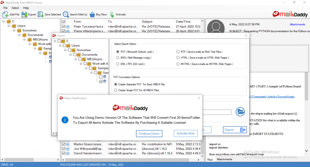 What is the best-ranked software to view emails in 2023?
